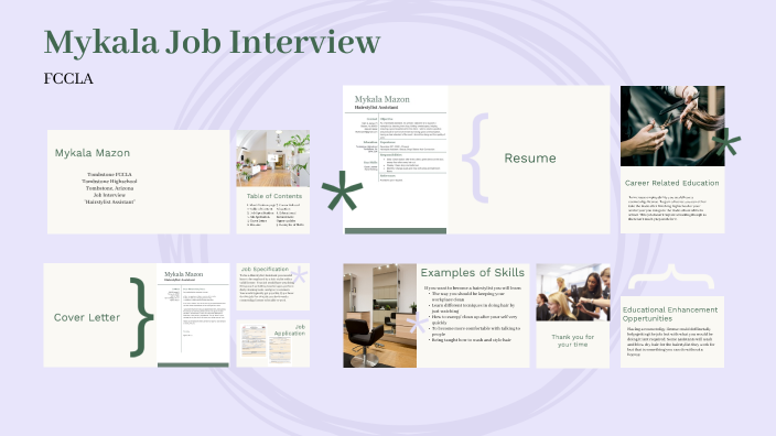 Fccla Job Interview by Moo /Mars on Prezi