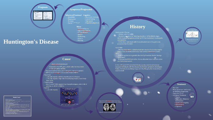 Huntington's Disease by Amanda Therrien on Prezi