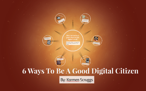 6 Ways To Be A Good Digital Citizen by Karmen Scruggs on Prezi