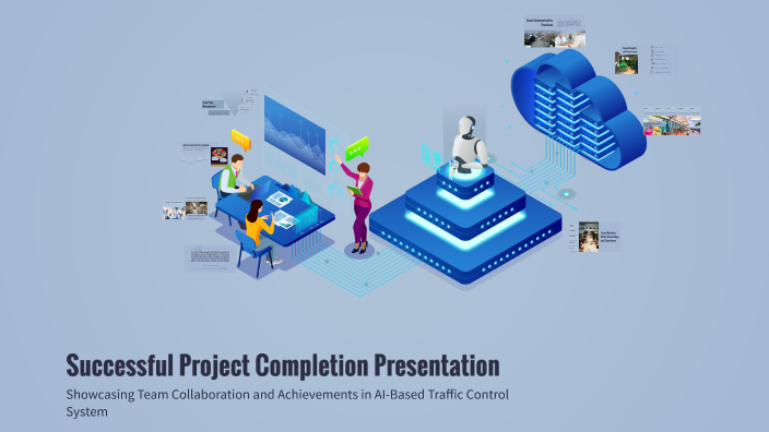 Successful Project Completion Presentation by Girl Boss on Prezi