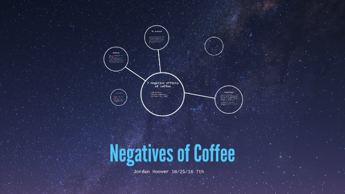 Negatives of Coffee by Jordan Hoover on Prezi