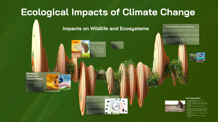 Ecological Impacts of Climate Change by Pooja Bhati on Prezi