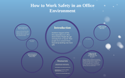 How to Work Safety in an Office Environment by Josh Lara