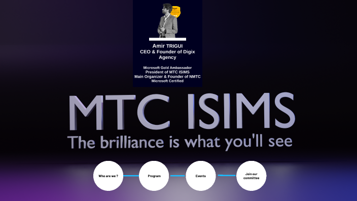 mtc isims welcome ceremony by Moataz Chaabane on Prezi