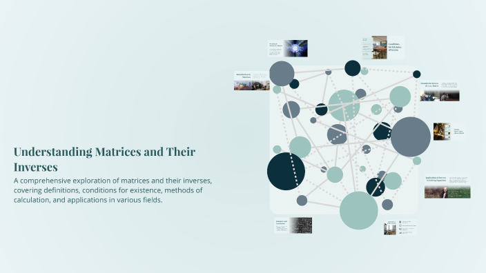 Understanding Matrices and Their Inverses by Chhavi Jaiswal on Prezi