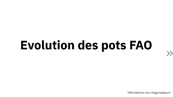 Evolution des pots FAO by Romain Suard on Prezi