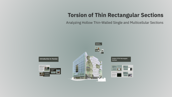 Torsion of Thin Rectangular Sections by Alister Mendonsa on Prezi