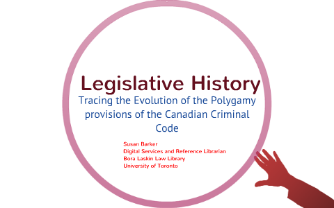 Tracing Legislative History by Susan Barker on Prezi