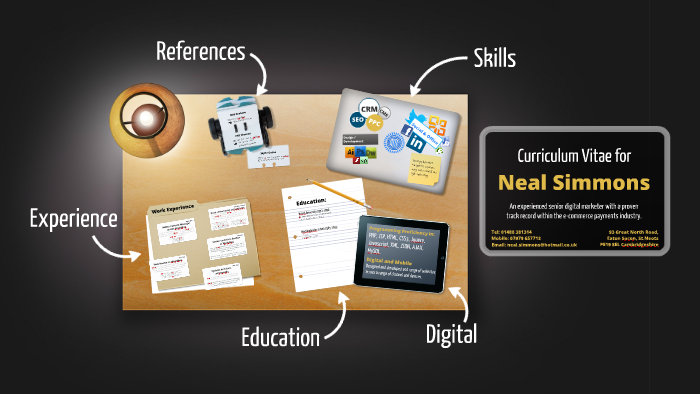 Neal Simmons - Curriculum Vitae by Neal Simmons on Prezi