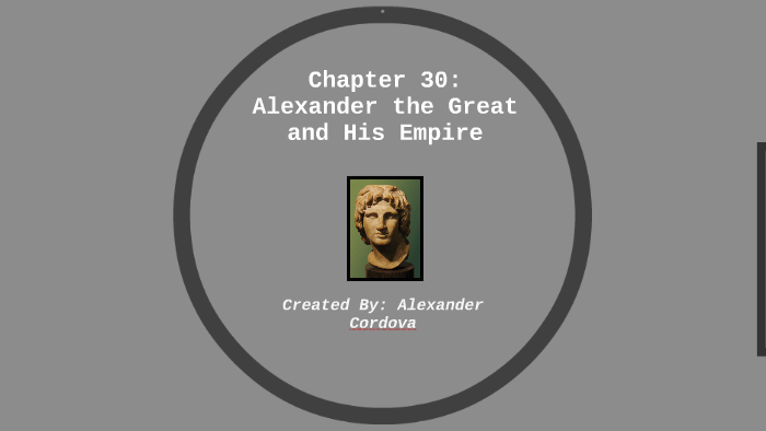 Chapter 30: Alexander the Great and His Empire by Alexander Cordova on ...