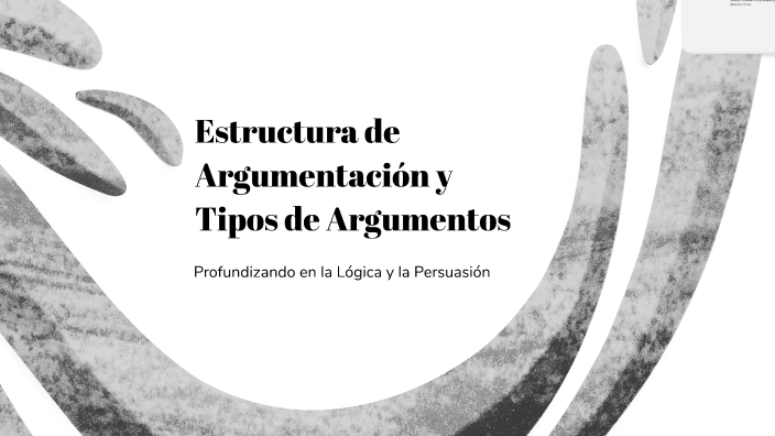 Estructura de Argumentación y Tipos de Argumentos by Paul Alessandro on ...