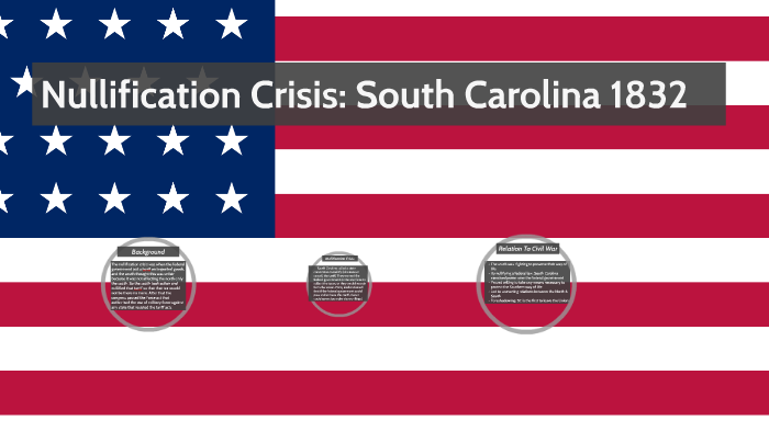 Nullification Crisis: South Carolina 1832 by Adrian Villa on Prezi