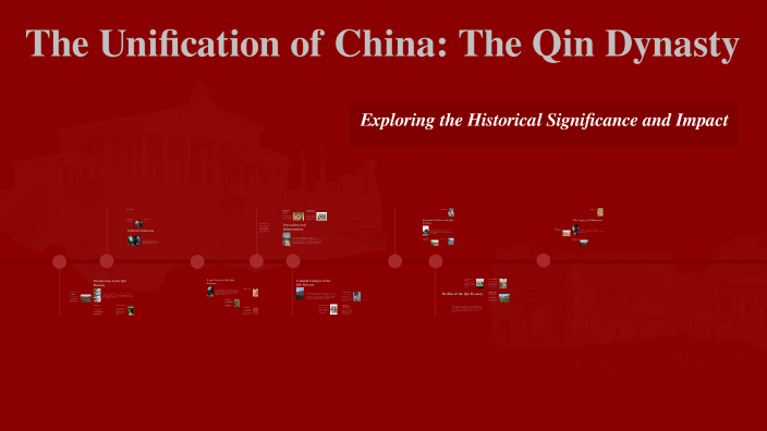 The Unification of China: The Qin Dynasty by Amira Abdulkhalik on Prezi