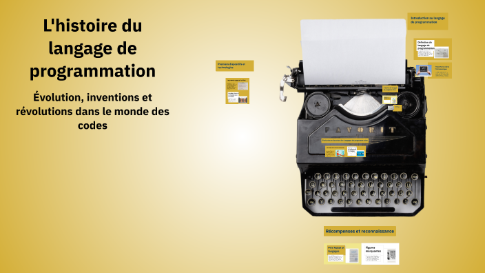 L'histoire du langage de programmation by Khay Manal on Prezi
