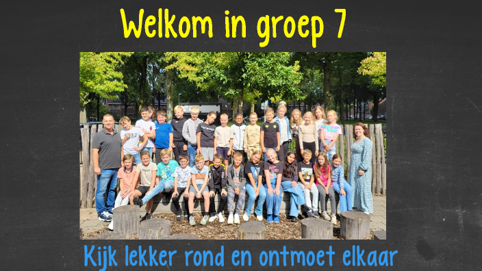 Welkom in groep 7 2023-2024 by Marlou Welleman on Prezi