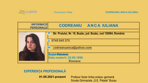 CV Anca 2022.docx by Daniela Codreanu on Prezi Design