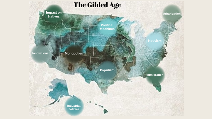 Gilded Age Graphic flowchart by Abby Marcus on Prezi