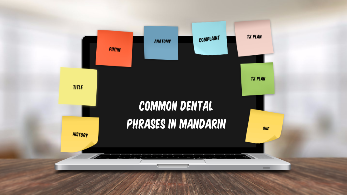Basic Dental Phrases in Mandarin by Xin Yi Tan on Prezi