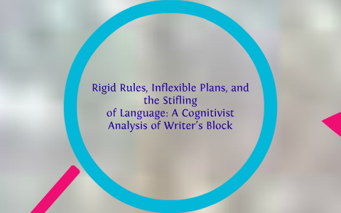 Rigid Rules, Inflexible Plans, and the Stifling of Language: A ...