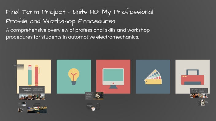 Final Term Project – Units 1–10: My Professional Profile and Workshop ...