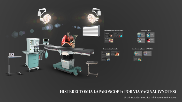 HISTERECTOMIA LAPAROSCOPIA POR VIA VAGINAL (VNOTES) by Melany Gómez on ...