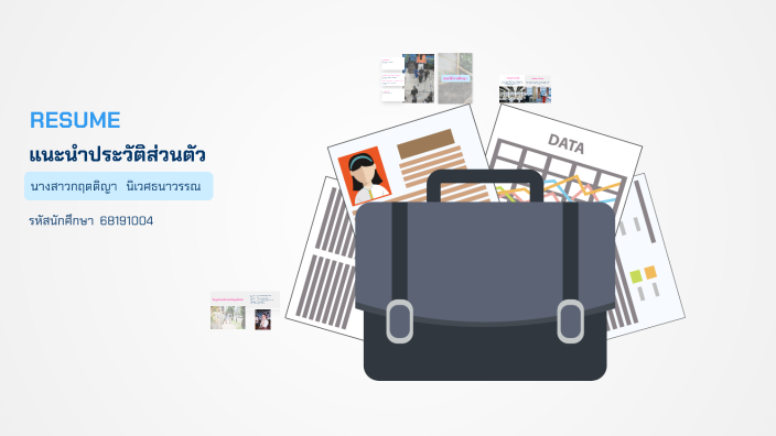 Creating a Thai Resume Template by กฤตติญา นิเวศธนาวรรณ on Prezi