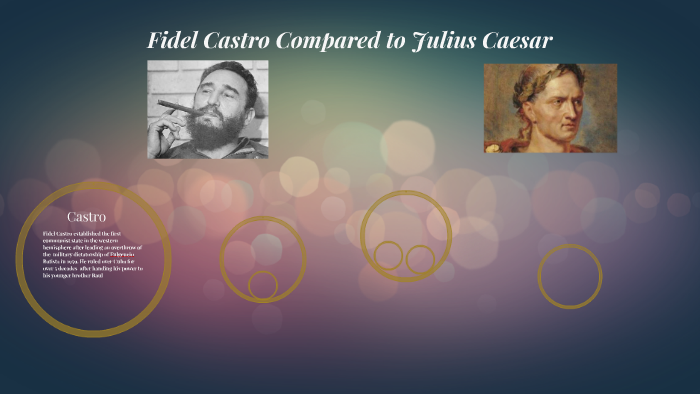 Fidel Castro Compared to Julius Caesar by mason osh on Prezi