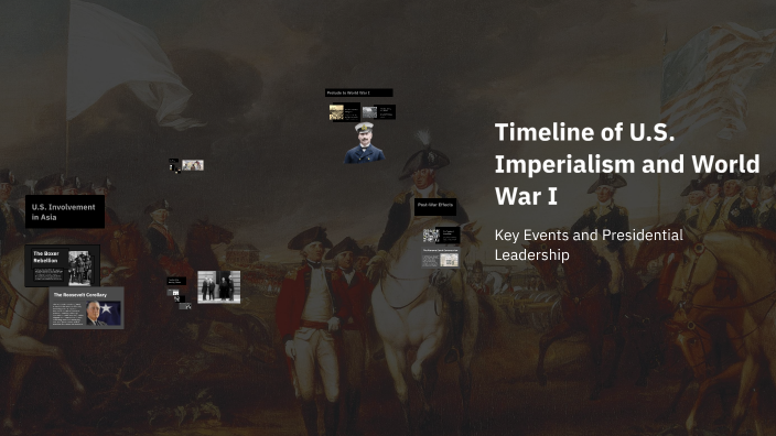 Timeline of U.S. Imperialism and World War I by Ransom Jones on Prezi