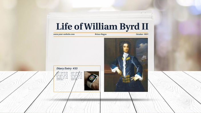 William Byrd II by Briece Begyn on Prezi