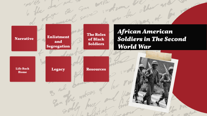 African American Soldiers During The Second World War by JESSICA MUNOZ ...