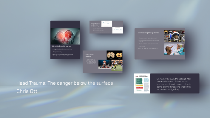 Head Trauma: The danger below the surface by Chris Ott on Prezi
