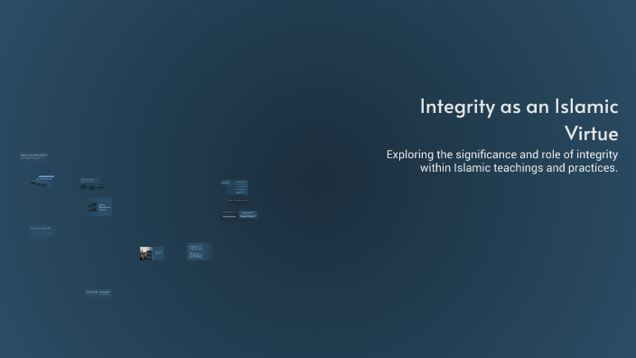 Integrity as an Islamic Virtue by Re_m Rem on Prezi