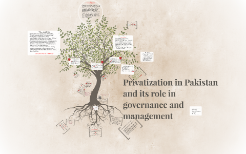 Privatization in Pakistan and its role in governance and man by fizza ...