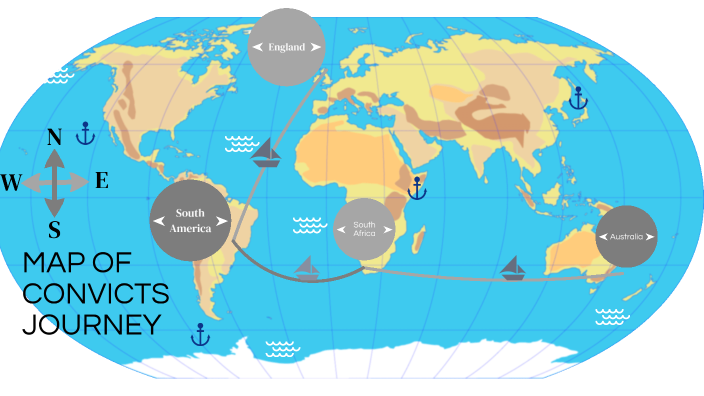 MAP OF CONVICTS JOURNEY by Reet Bal on Prezi
