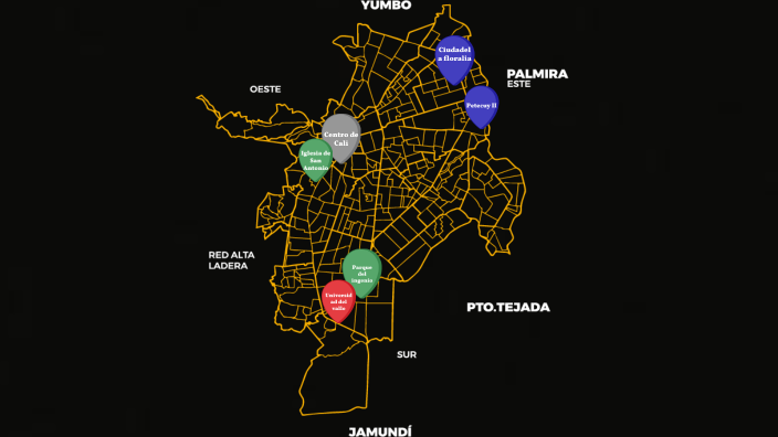 Mapa de Cali by kelly viasfara on Prezi