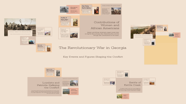 The Revolutionary War in Georgia by Xavier Riley on Prezi