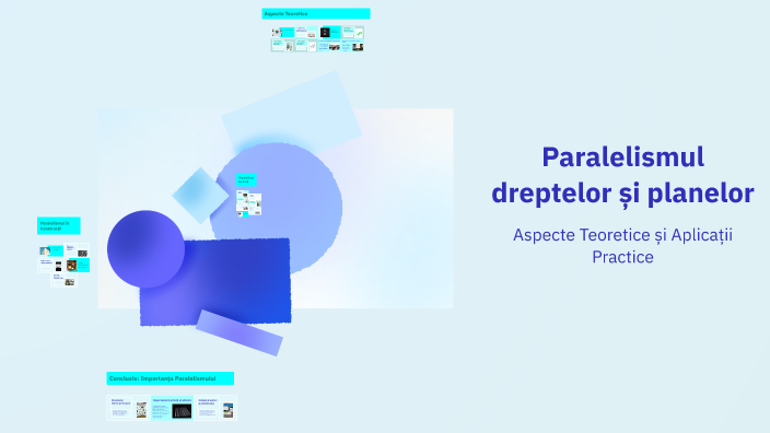 Paralelismul dreptelor și planelor by Iuvilina Prepelița on Prezi