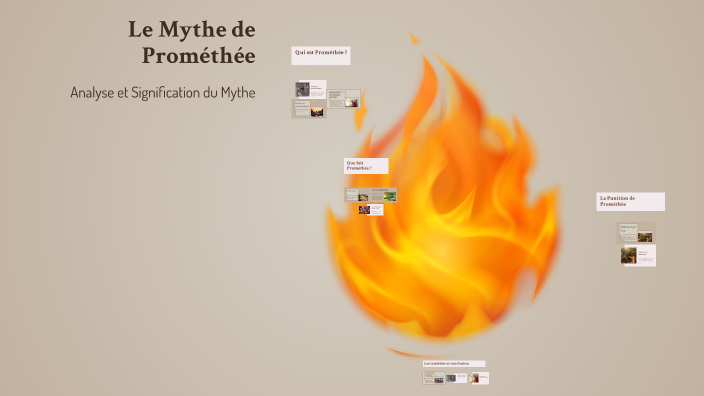Le Mythe de Prométhée by Yusuf Demirbas on Prezi