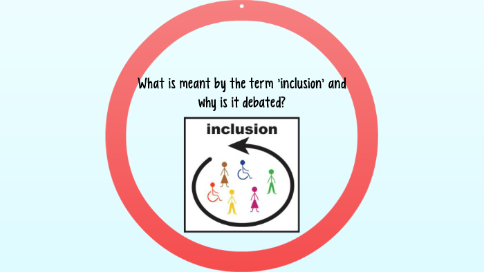 The complex and contested meaning of 'inclusion' by Debs Robinson on Prezi