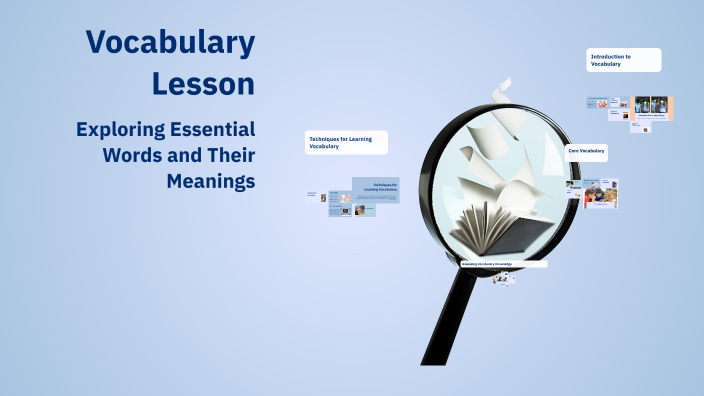 Vocabulary Lesson by somia Yagoubi on Prezi