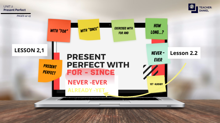 DANIEL Present Perfect (For,SINCE, NEVER, EVER, ALREADY AND YET) by ...