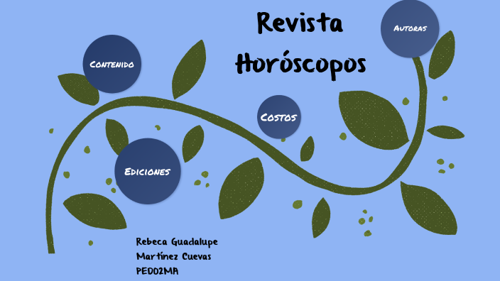 Revista horoscopos by Rebeca Martínez Cuevas on Prezi