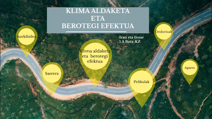 Klima aldaketa eta berotegi efektua by IRATI MARCOS GOMEZ on Prezi