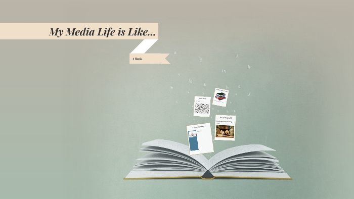 My Media Life is Like a Book by on Prezi