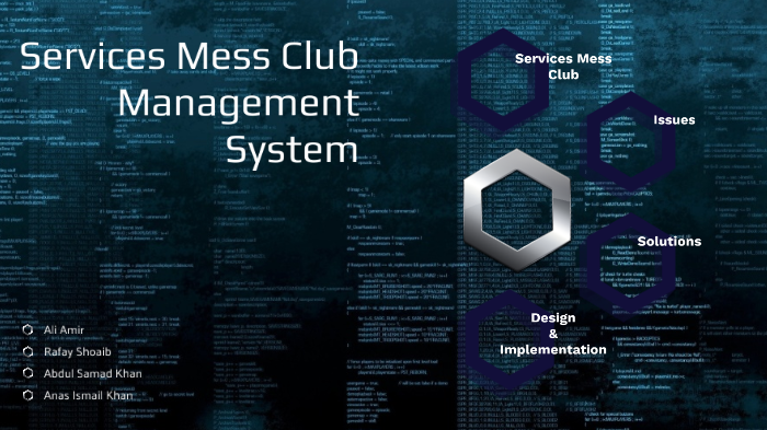 Services Mess Management System by Ali Amir on Prezi