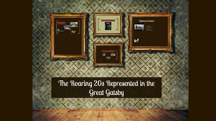 The Roaring 20s represented in the Great Gatsby by Brandon Moen on Prezi