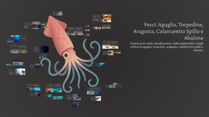Pesci: Aguglia, Torpedine, Aragosta, Calamaretto Spillo e Abalone by ...