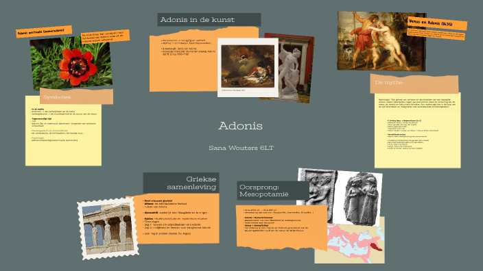 Adonis by Sana Wouters on Prezi