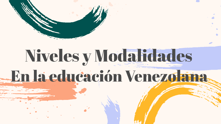 Niveles y Modalidades by Pepe Pepe on Prezi