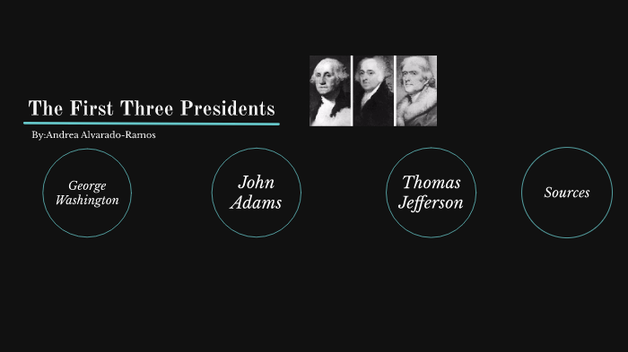 The first three presidents by Andrea Alvarado-Ramos on Prezi